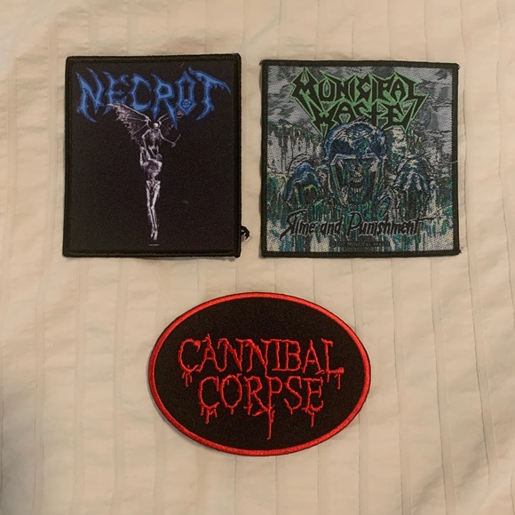 Necrot Municipal Waste Cannibal Corpse | Accessories | Necrot Band ...